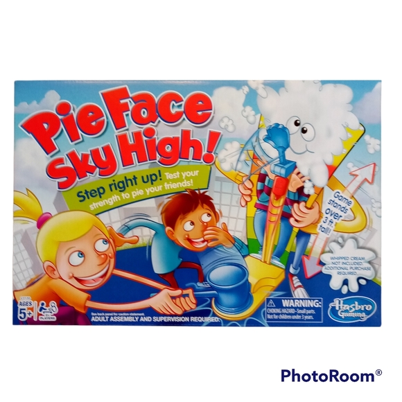 Hasbro | Toys | Pie Face Sky High Board Game New In Box Stands Over 3 ...